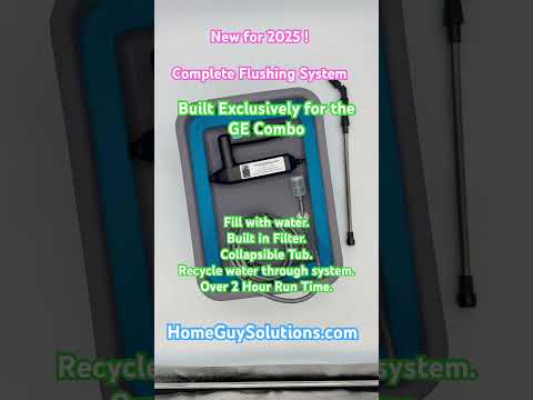 NEW GE Combo Battery Electric Flushing Kit for machines with Riser ...